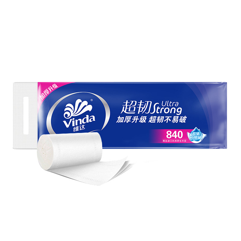 Vida Super Tough Roll Paper 3 Layers 70g 12 Rolls Coreless Toilet Paper ...