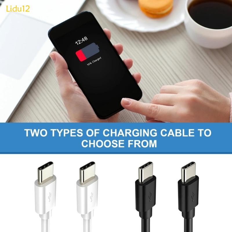 Lidu12 3 2ft 6 5ft Double End Type C Power Cable Fast Charging Line ...