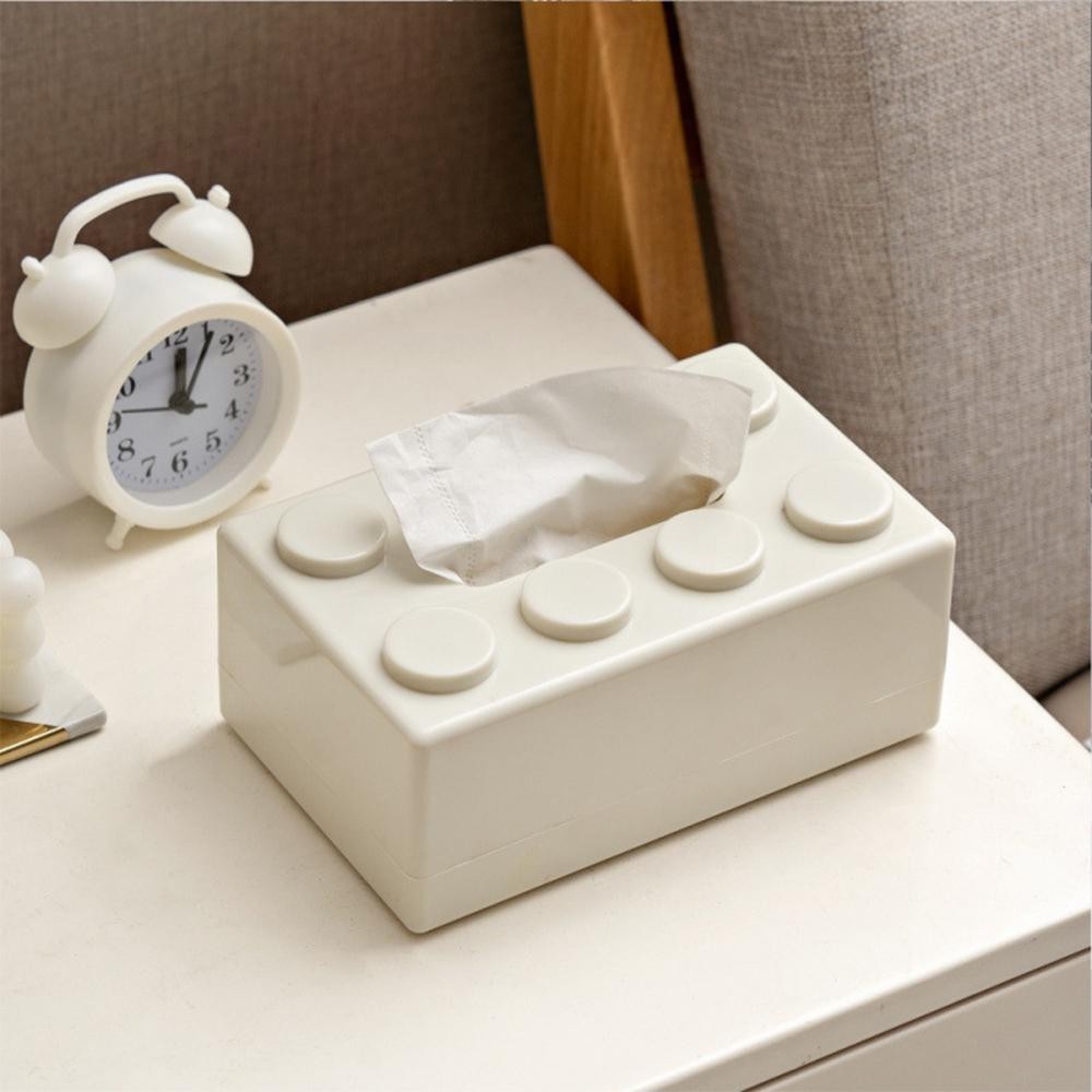 YUNK Creative High-value Building Block Tissue Box Multifunctional ...