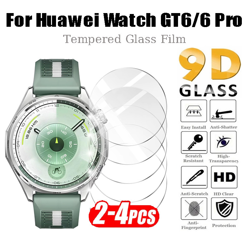 Tempered Glass for Huawei Watch GT6 41mm 46mm Smart Watch Protective ...
