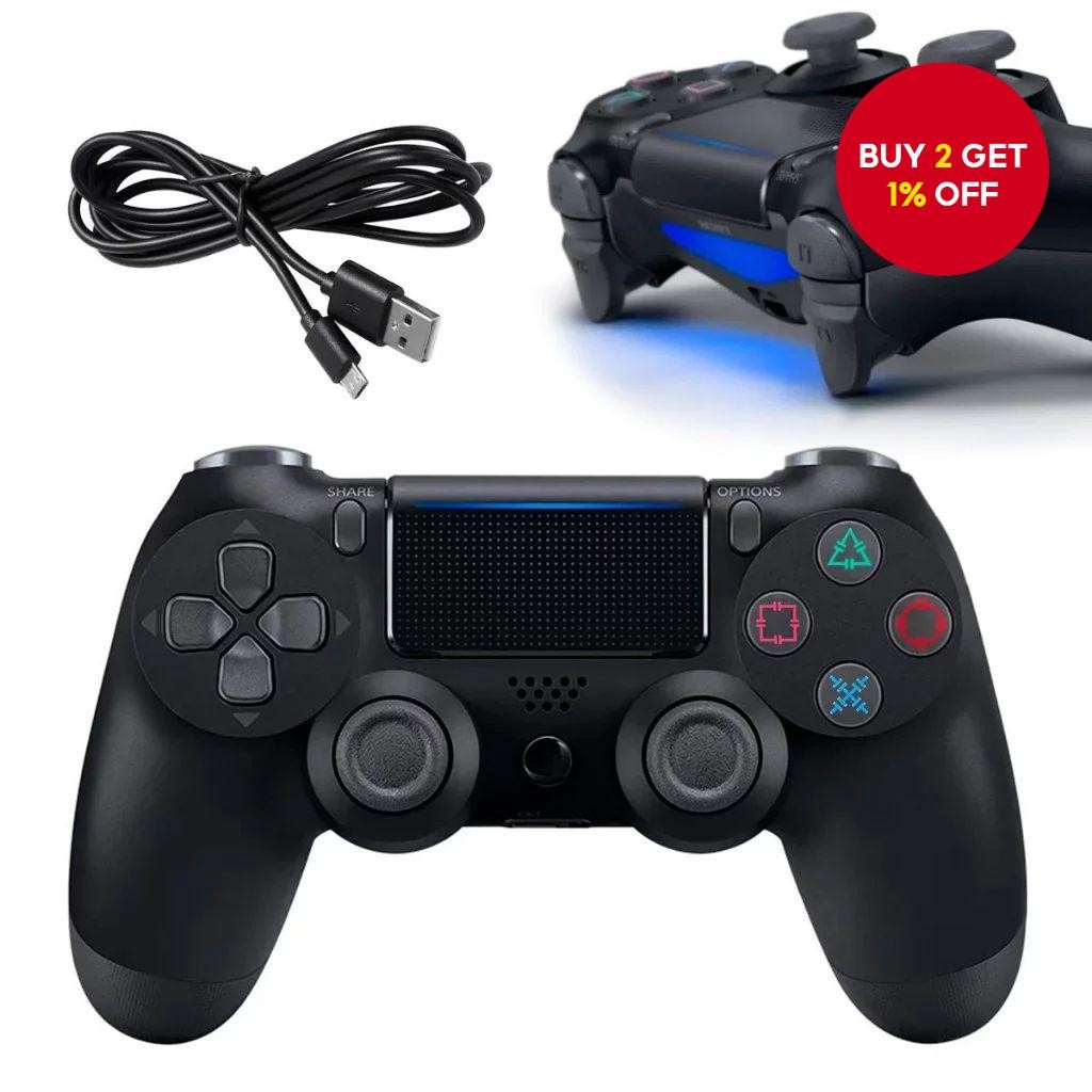 Wireless Controller for PS4/PS3/PC DualShock 4 Gamepad Joystick ...