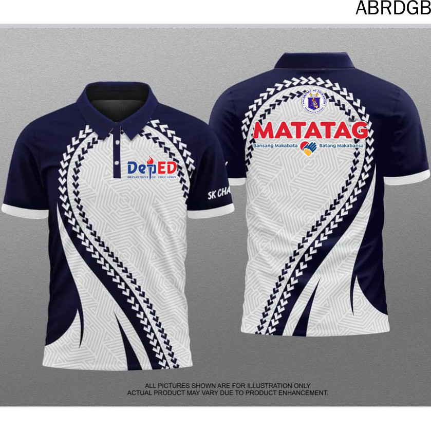 DEPED MATATAG POLO UNIFORM SUBLIMATION POLO-Shirt FOR Men AND WOMEN ...