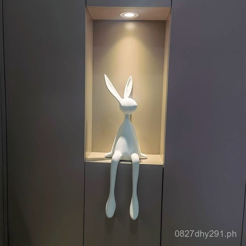 Minimalist Decorative Entryway Modern Niche Rabbit Living Room TV ...