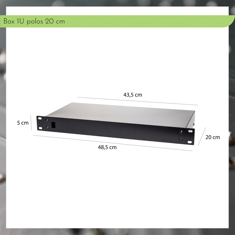 Plain Box 1U U1 20 cm WITHOUT SCREEN PRINTING | Shopee Philippines