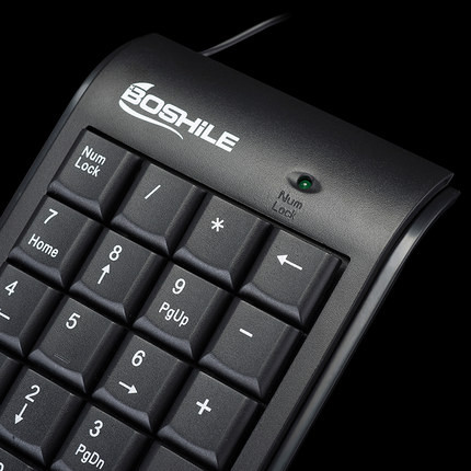 Laptop Digital Keyboard For Financial Accounting USB Wired External ...