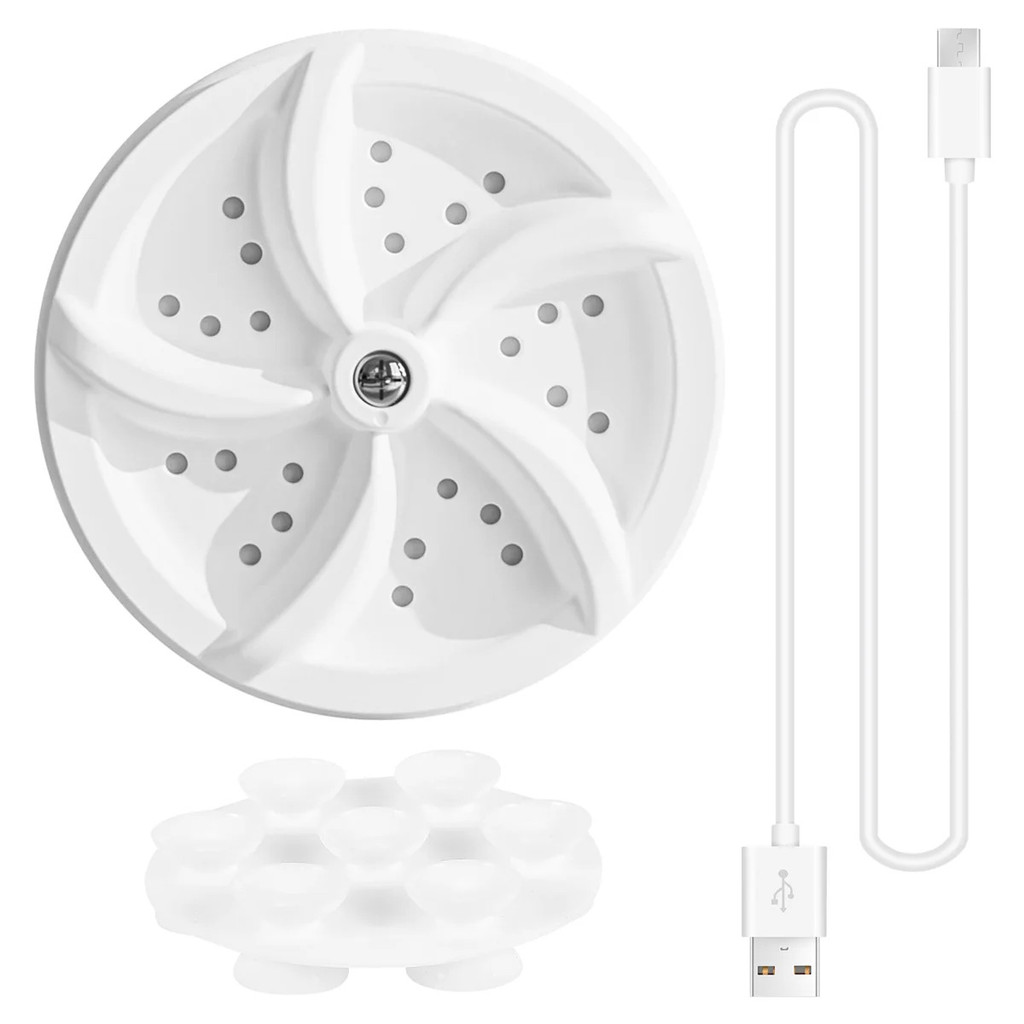Mini Washing Machine Portable Ultrasonic Dishwasher With Usb Data Cable ...