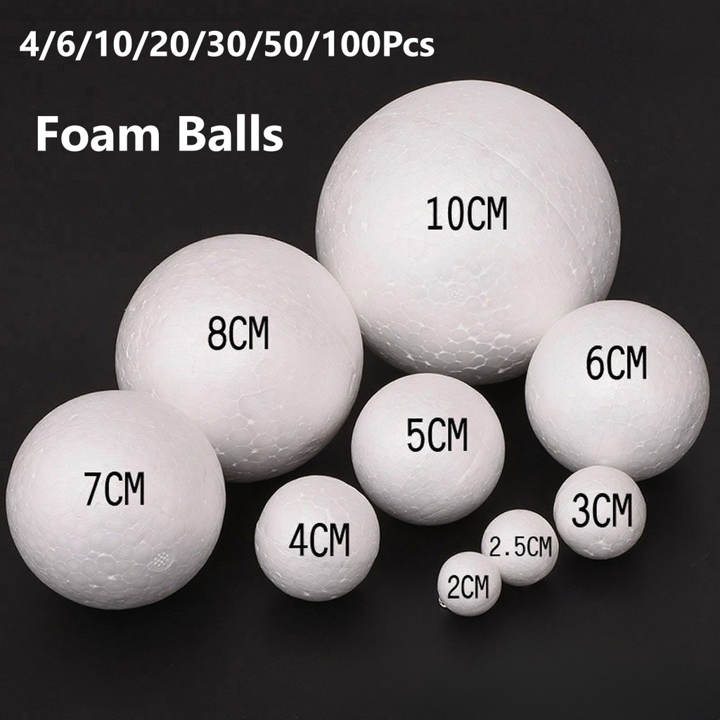 DIY Wedding Party Festival Decor Christmas White Artificial Foam Craft ...