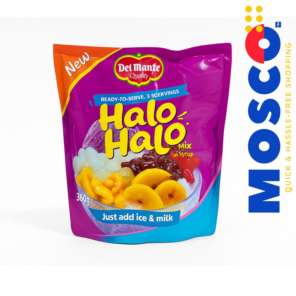 Del Monte Halo-Halo Mix in Syrup 360g | Ready-to-Serve Filipino Dessert ...