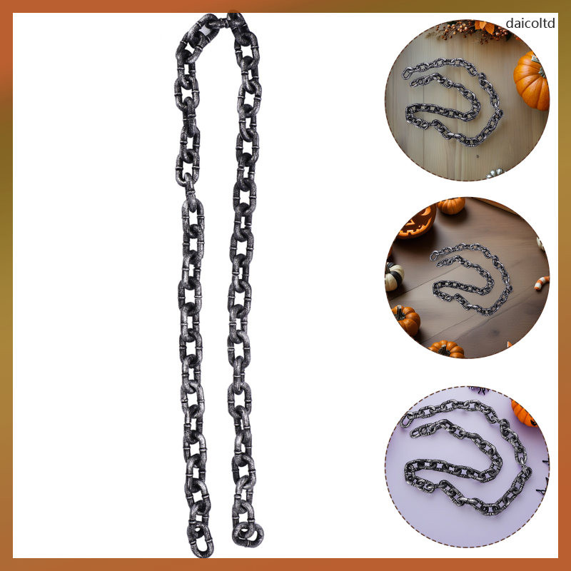 Chains for Costume Link Fake Chunky Party Creepy Halloween Links Giant ...