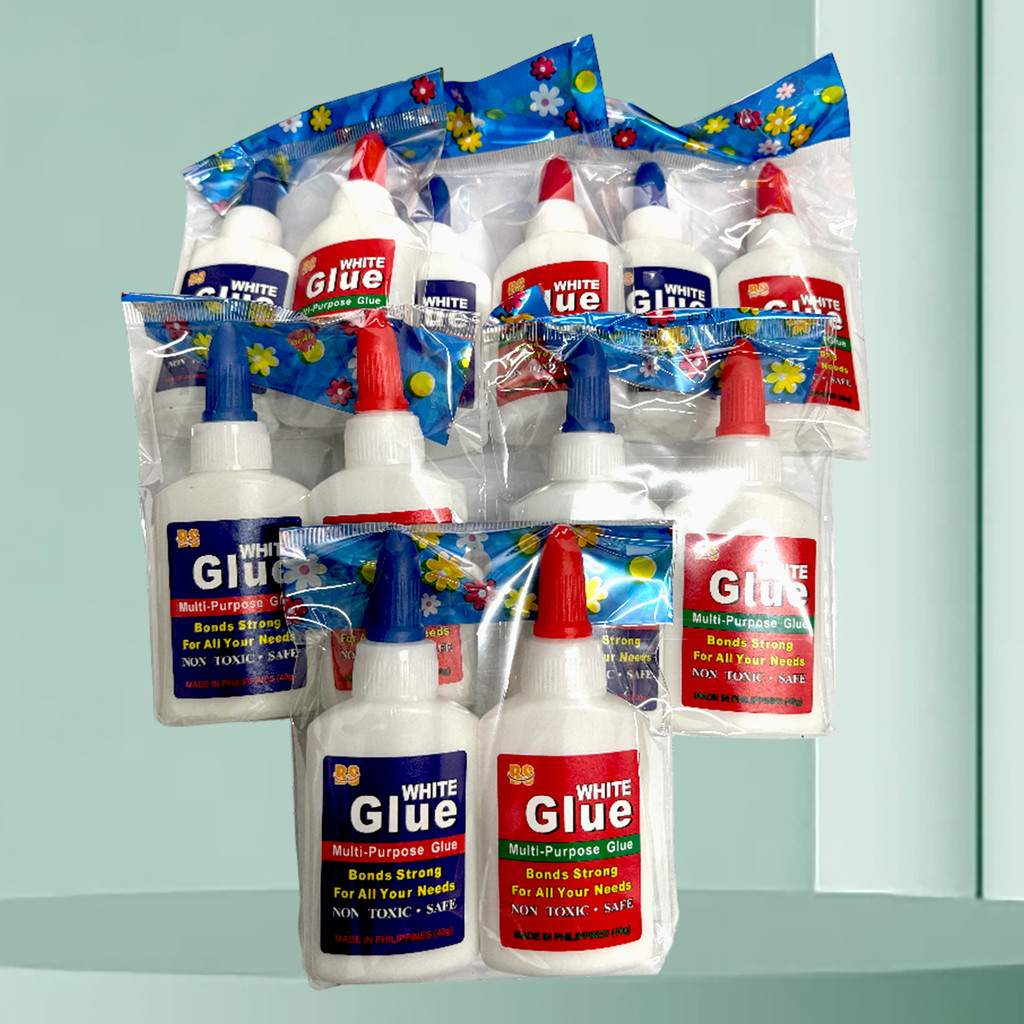 6set White Craft Glue Reliable Adhesive for Home Office Projects ...