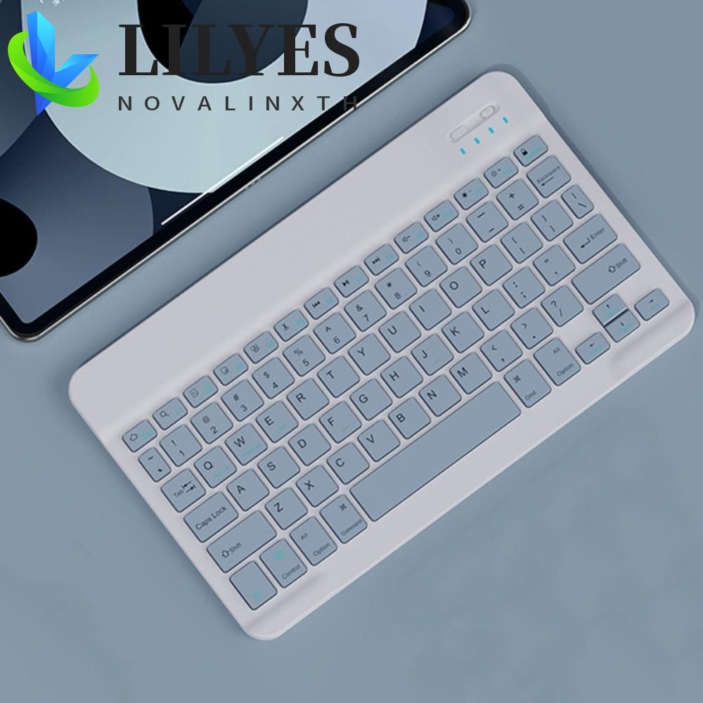 LILYES Bluetooth Keyboard, 10 Inch Mini Wireless Keyboard, Mobile Phone ...