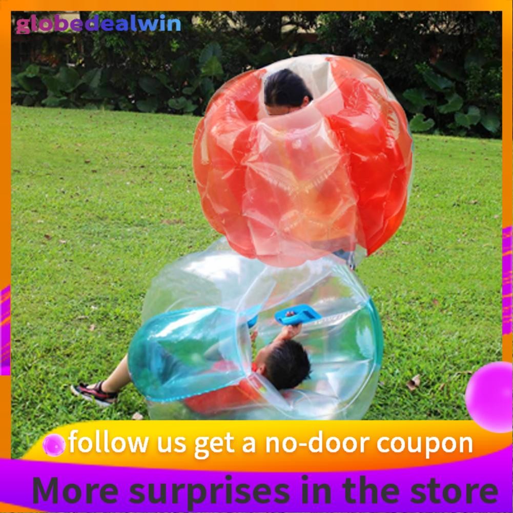 Globedealwin aqxreight Inflatable Bump Ball PVC Body Bubble Bounce for ...