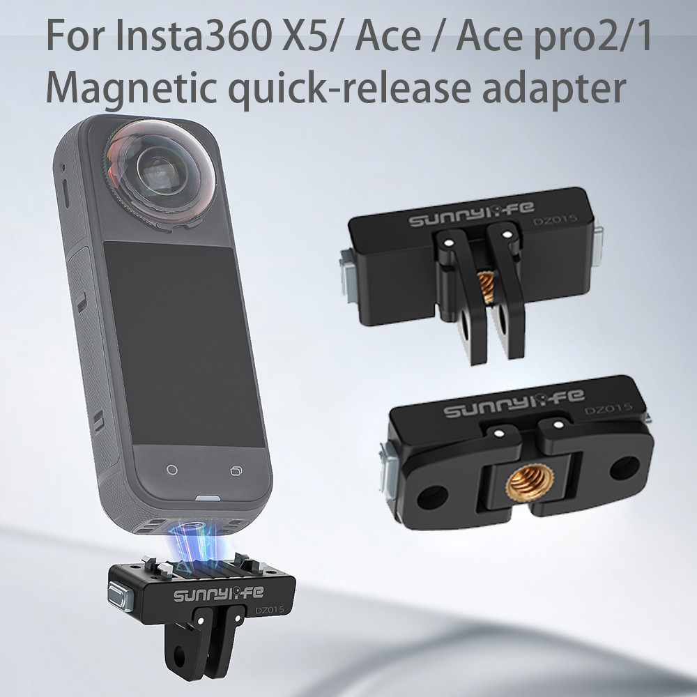 For Insta360 X5 Magnetic Quick Release Adapter For Insta360 X5 ...
