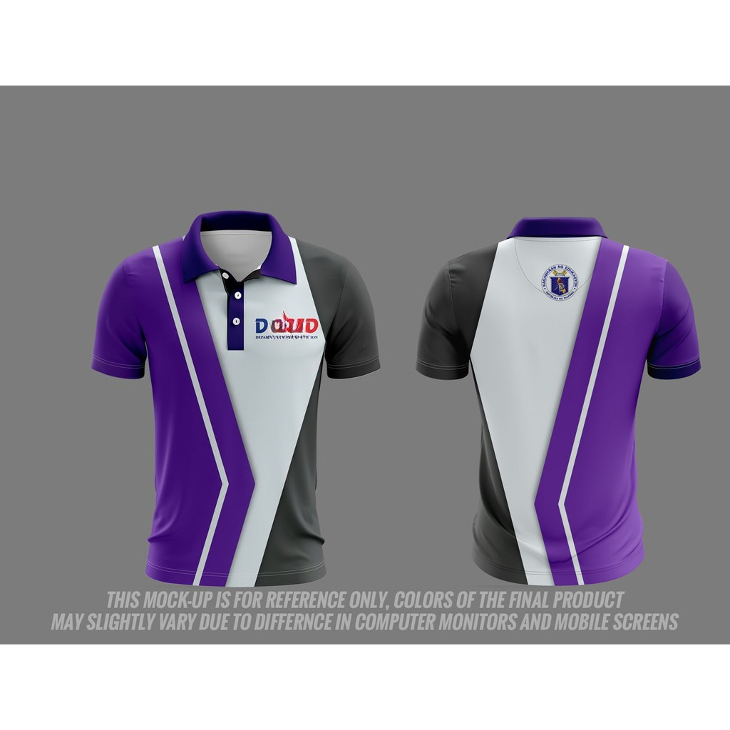 DEPED MATATAG POLO UNIFORM SUBLIMATION POLO-Shirt FOR Men AND WOMEN ...