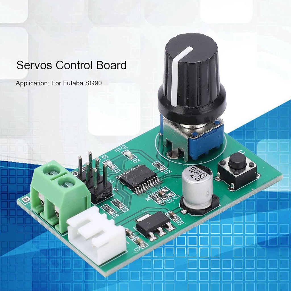 Servos Control Board, Servos Controller Dual Channels Steering Gear ...