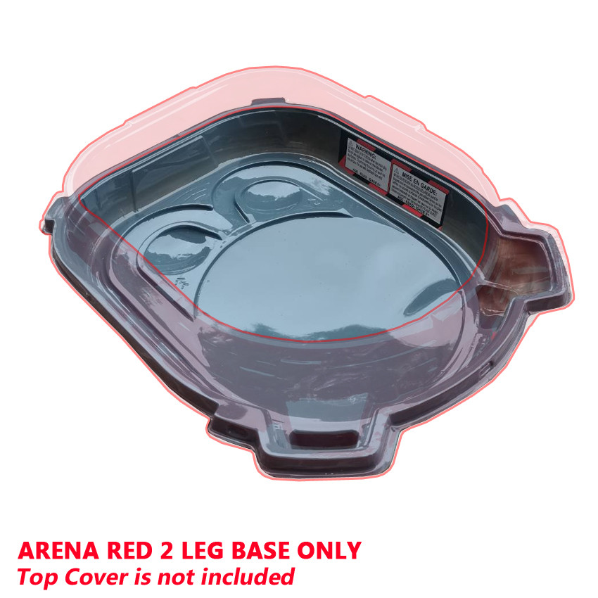 Arena Red 2 Leg Beyblade Burst Stadium Beystadium Combat Battle Top ...