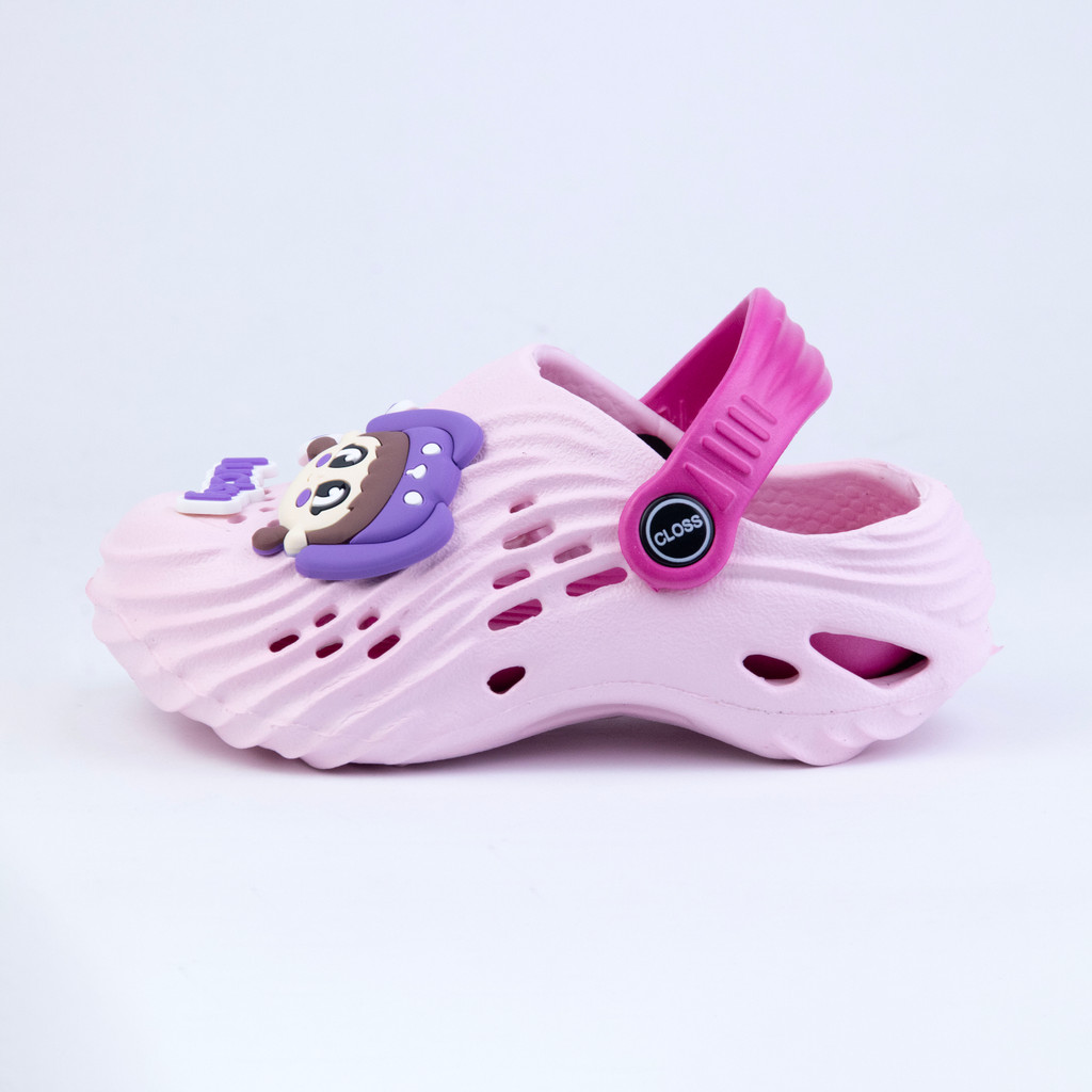CLOSS.PH Kids Cartoon Design Clogs Sandals Cute Slip-on Beach Soft ...