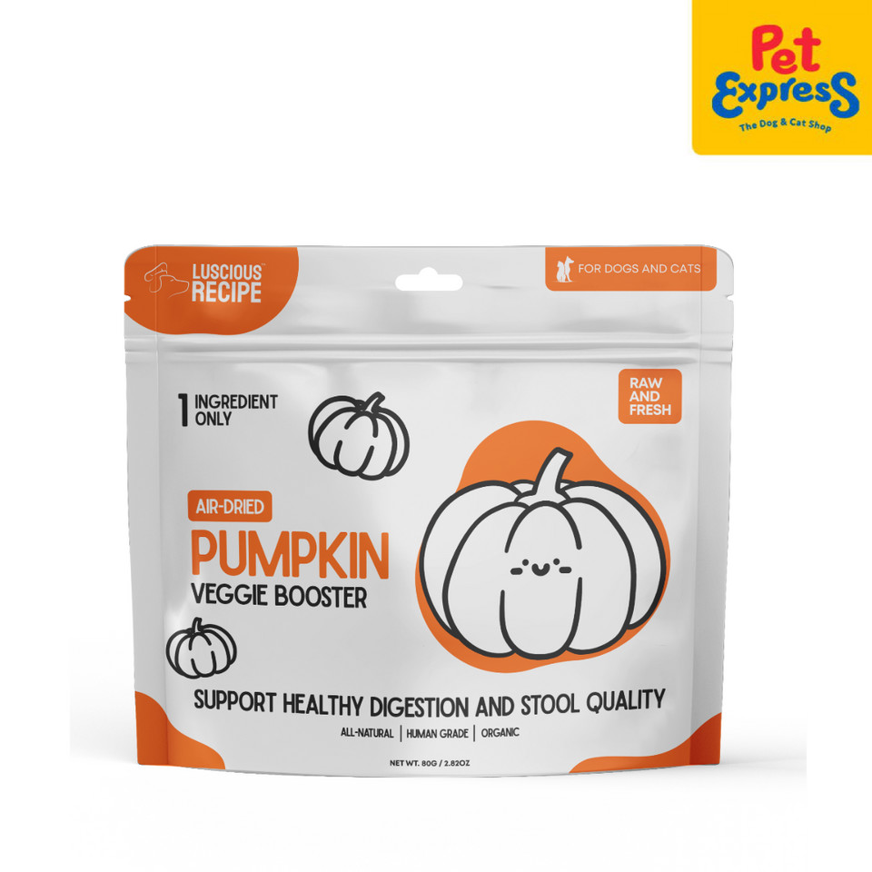 Luscious Recipe Air-Dried Pumpkin Digestion and Stool Quality Veggie ...