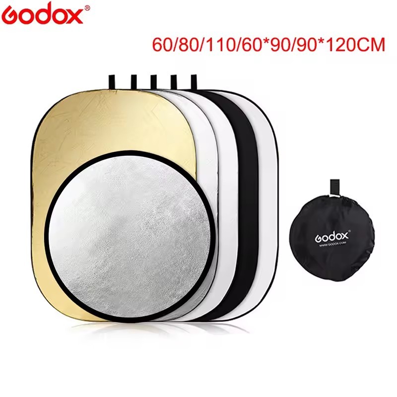 Godox 60cm/80cm/110cm/60*90cm/90*120cm 5 in 1 Portable Collapsible ...