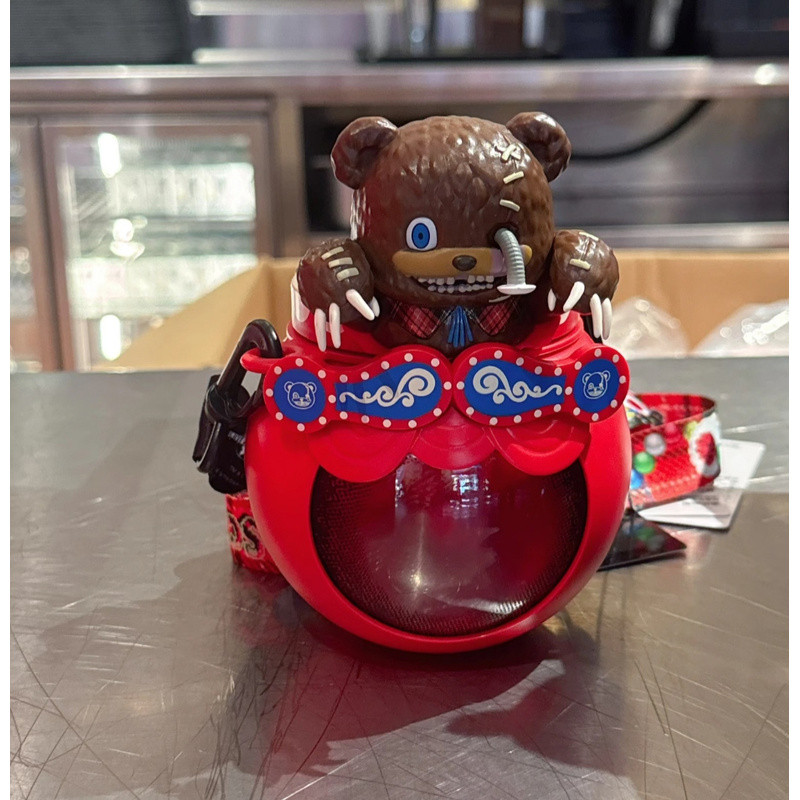 2025 Universal Studios Halloween Hamikuma Zombie Bear Water Bottle ...