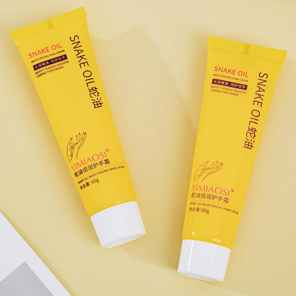 Yimiaosi Snake Oil Ultra-moisturizing Hand Cream 60g And Portable ...
