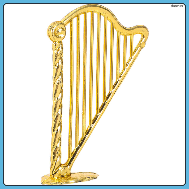Decorations Music Little Harp Tiny Musical Instrument Models Lifelike ...