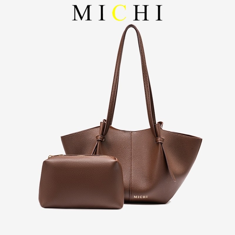 MICHI Small Everyday Pebble Tote Bag – Quality Stylish Laura Bag With ...