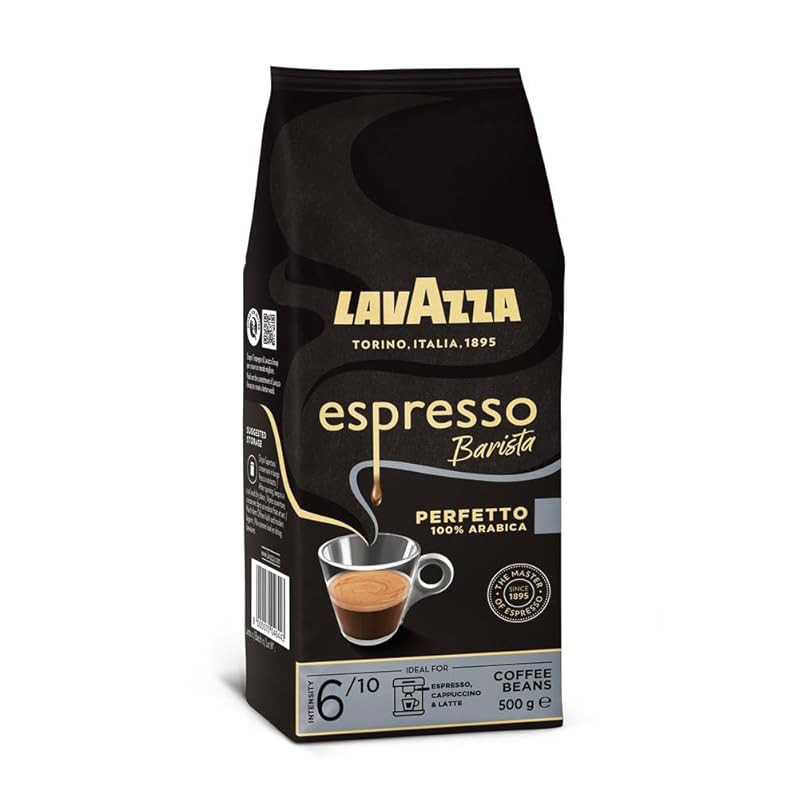 LAVAZZA Espresso Barista Perfetto [Beans] Regular Coffee Espresso ...