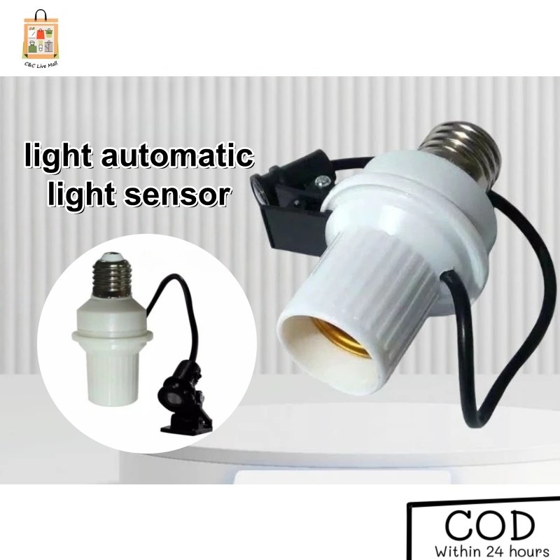 Automatic Light Sensor Light Fittings for All Lights/Day and night ...