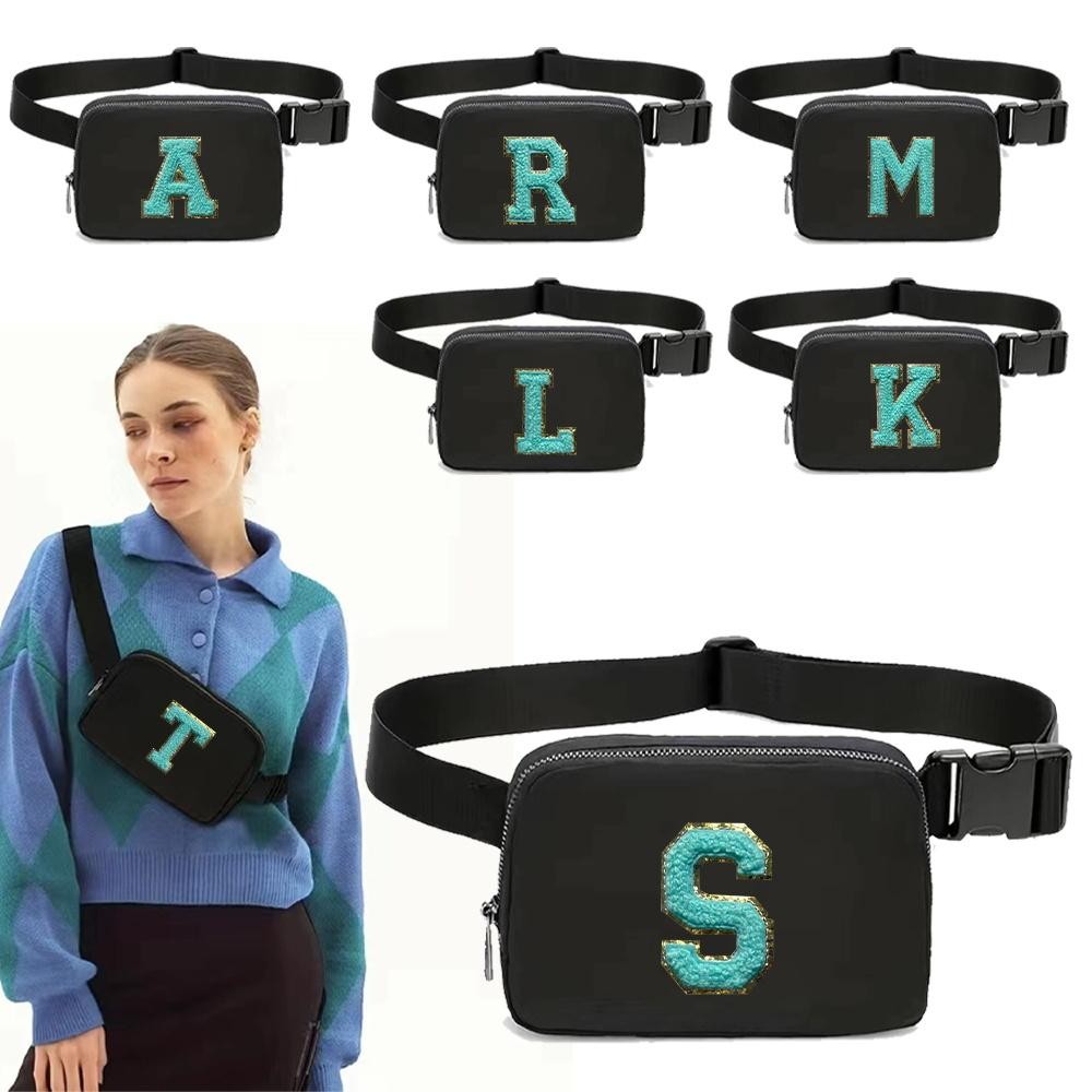 Bumbag ultra-lightweight and portable water-resistant material zipper ...
