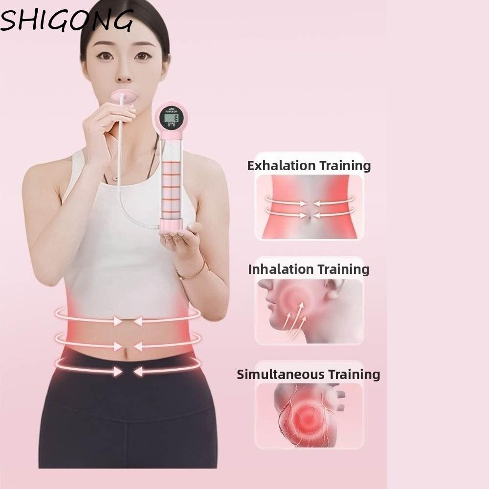 SHIGONG Counter Breathing Exercise Device, Digital Display With Counter ...