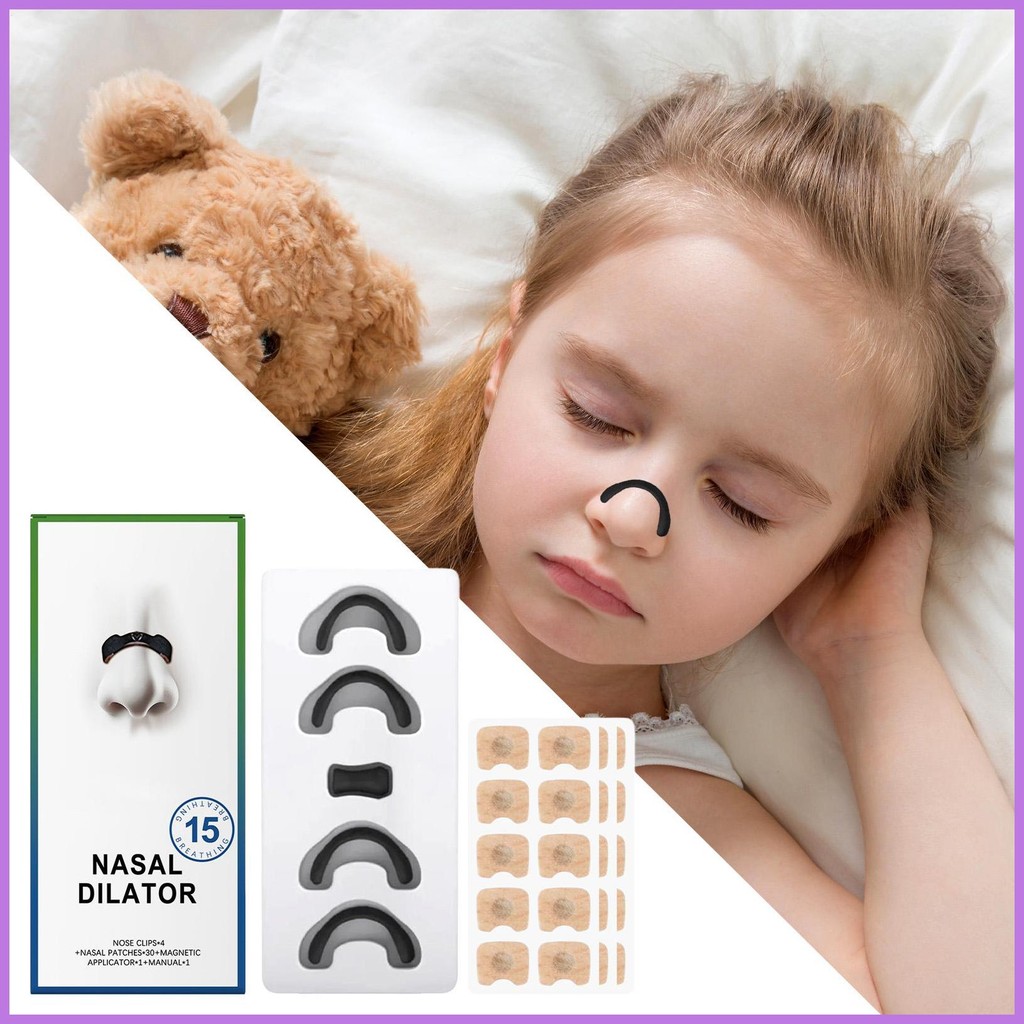 Nasal Strips for Snoring Anti-snore Patch Set Professional Nose Patches ...