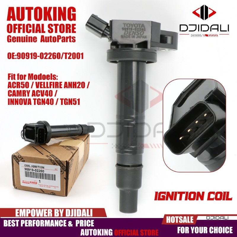 ignition plug coil estima acr50 / vellfire anh20 / camry acv40 / innova ...