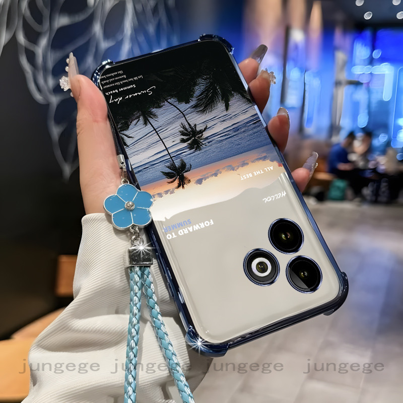 Case for Realme C61 C63 Narzo N63 phone casing Seaside sunset ...