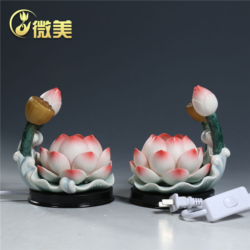 20 cm Lotus Lotus Lamp Open Lotus Lamp Buddha Lamp Buddhist Furniture ...