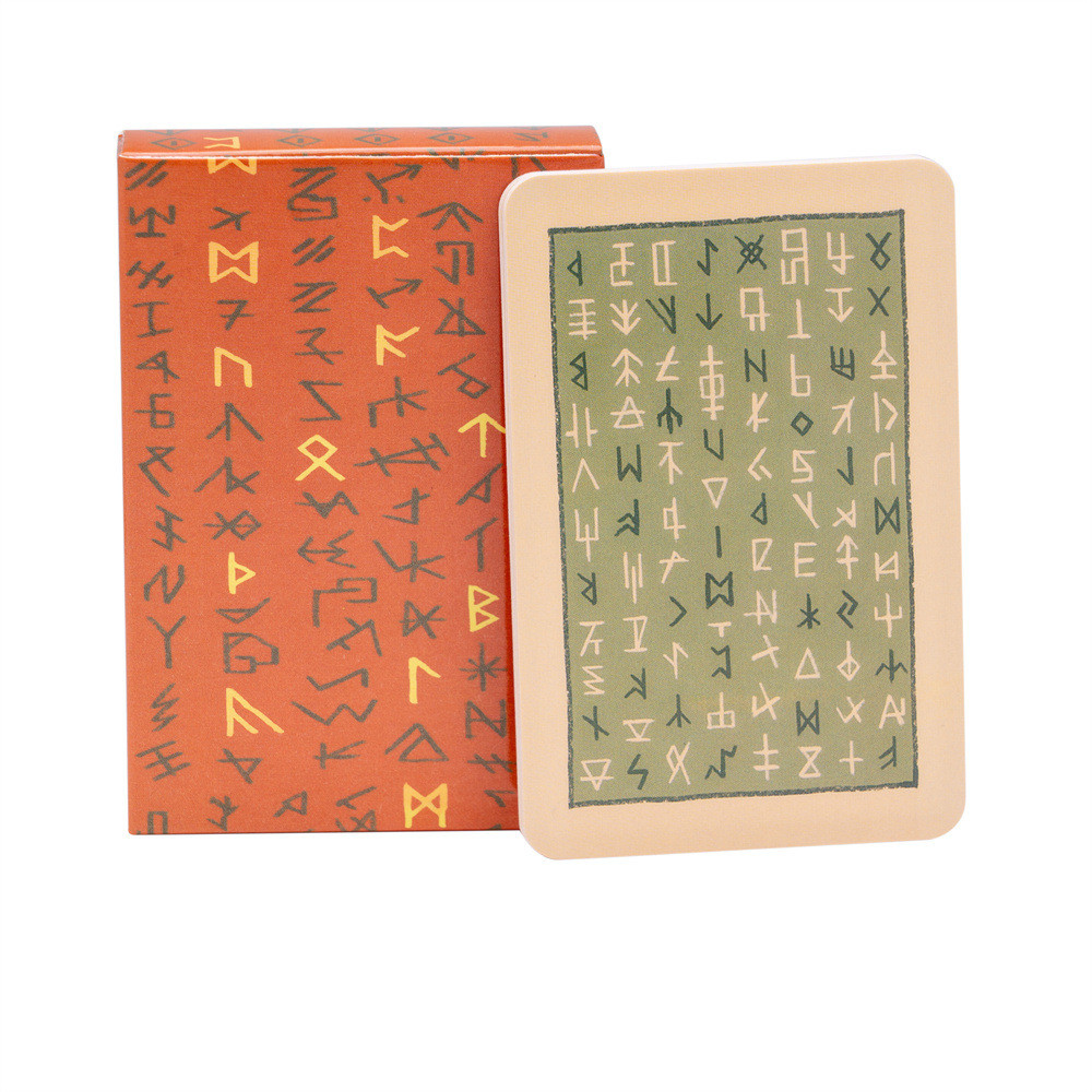Green Runes rune cards rune cards rune cards English Board Game cards ...
