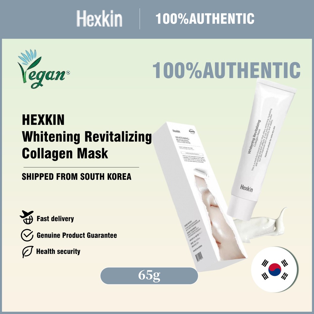 [HEXKIN] Whitening Revitalizing Collagen Mask 65g | Shopee Philippines