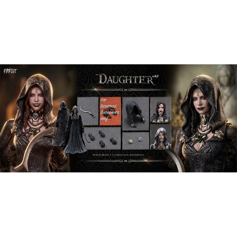 Patriot Studio 1/12 Resident Evil Lady Daughter Moth Female Action ...