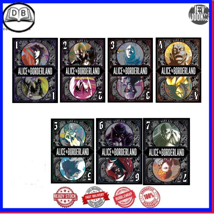 Alice in Borderland manga, by Haro Aso (English) | Shopee Philippines