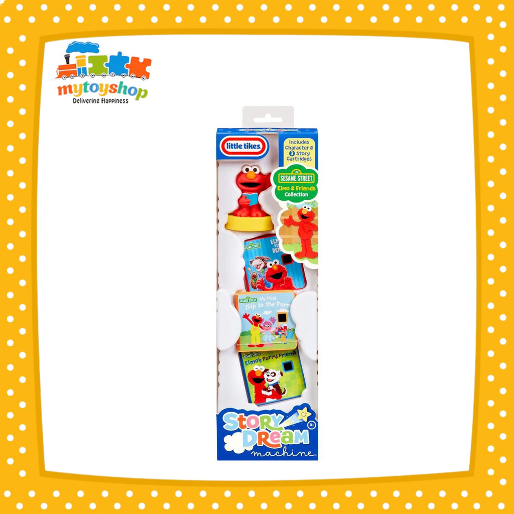 Little Tikes Story Dream Machine Sesame Street Elmo & Friends ...