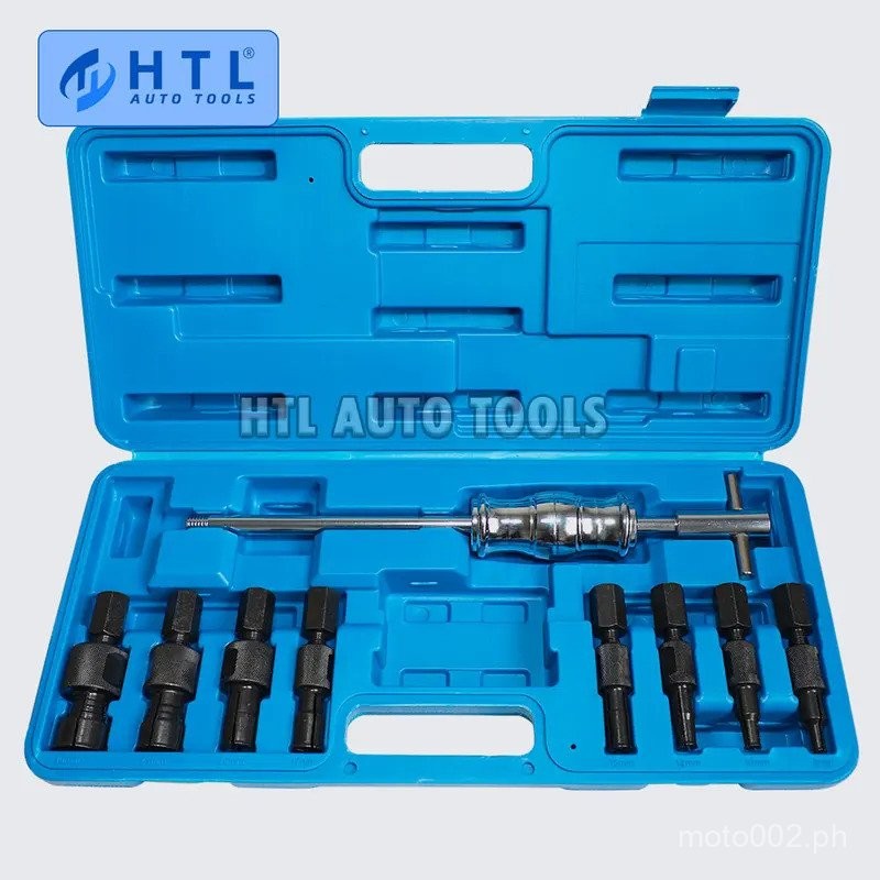 9Pc Internal Bearing Remover Slide Hammer Set Blind Hole Inner Bearing ...
