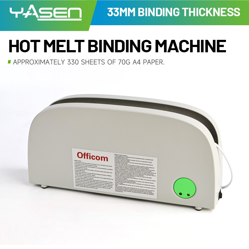 Officom Hot Melt Binding Machine A4 Size Maximum Binding Thickness 33 ...