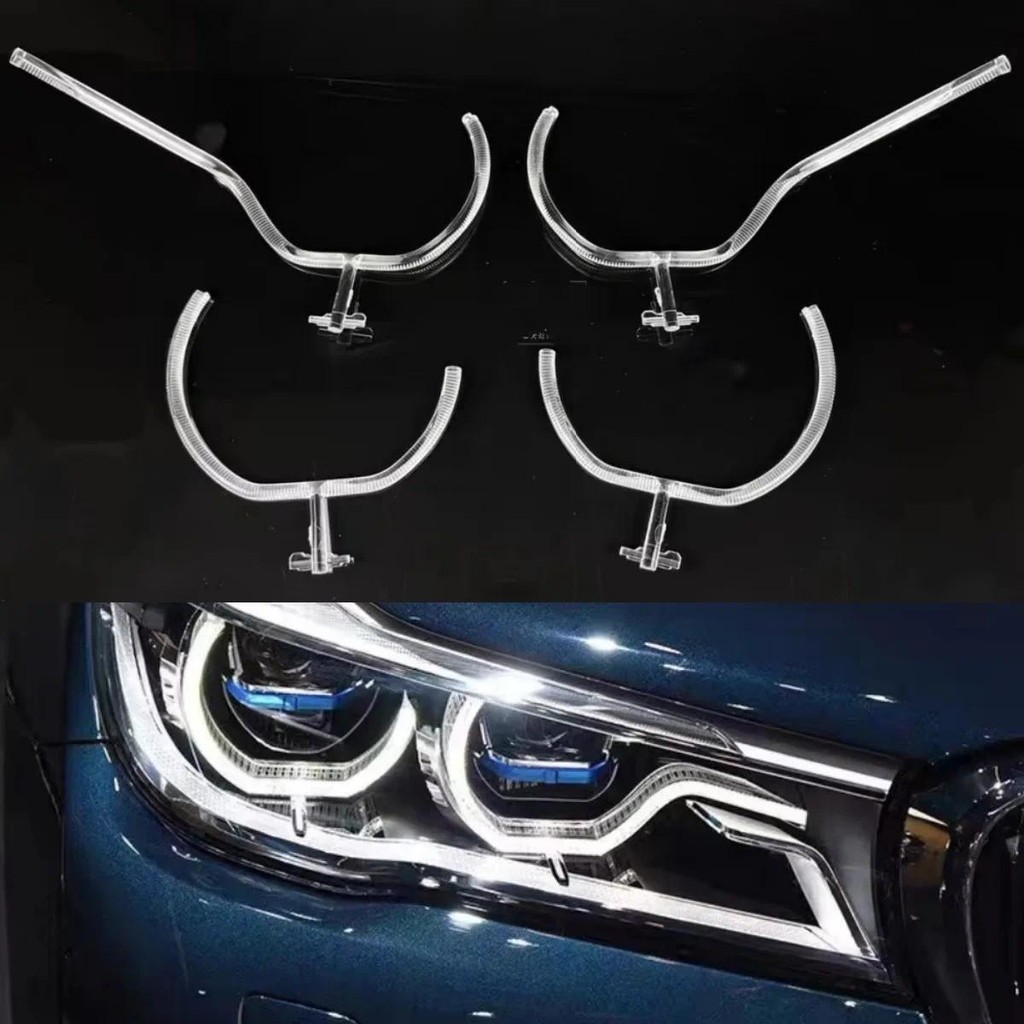 NEW LED Headlight Light Bars DRL Tube Acrylic tube Light Lines Fiber ...