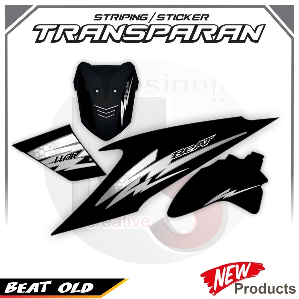 SB Transparent Honda Sticker BEAT Carburetor/ Old Sticker List Striping ...