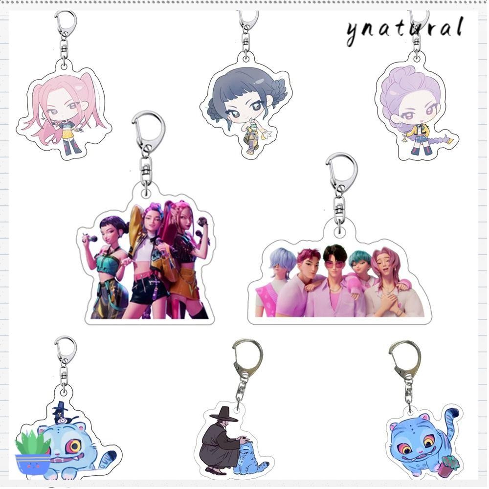 YNATURAL Kpop Keychains, Sold My Soul Rumi Zoey Jinu Mira Keyrings ...