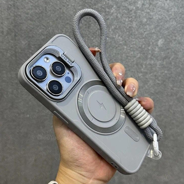(Comes With Lanyard) Luxury Matte Nylon Lanyard Magnetic Wireless ...