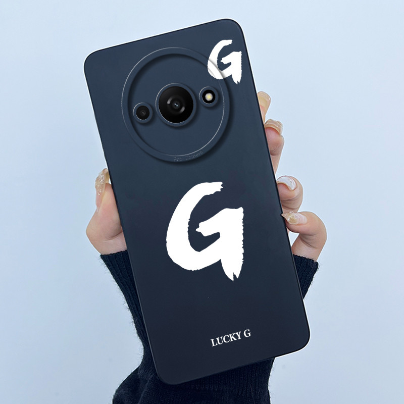 Casing For Xiaomi Redmi A3 / Poco C61 Soft Silicone Back Cover Lucky ...