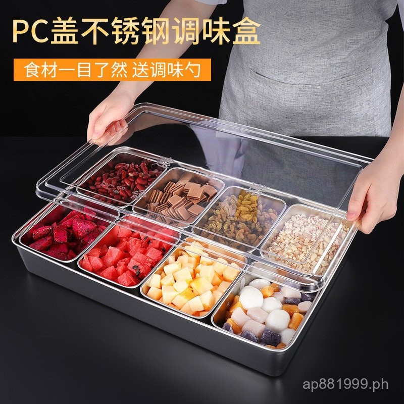 Compartmentalized Stall Jelly Food Box Storage Box Display Box Tool ...