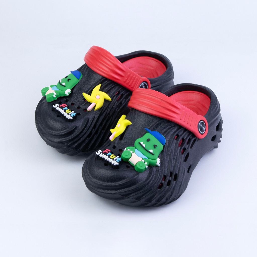CLOSS Kids Fashion Cute Dino Design Lightweight Anti-Slip Sole ...