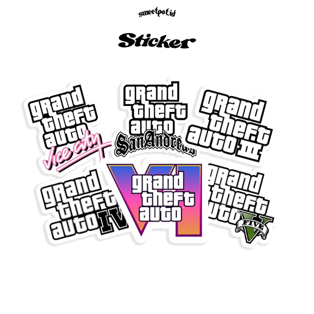 Sticker [gta Edition] Casual Sticker/ Casual Football Sticker ...